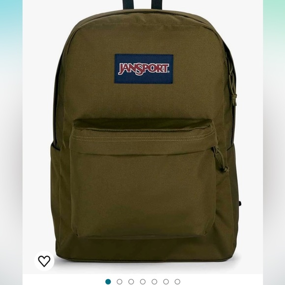 Jansport | Bags | Jansport Superbreak Plus Backpack Army Green New With ...